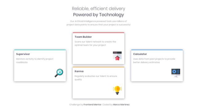 Frontend Mentor | Response site using HTML and CSS only coding ...