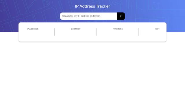 Frontend Mentor | Leaflet map integration with HTML CSS JS coding challenge solution