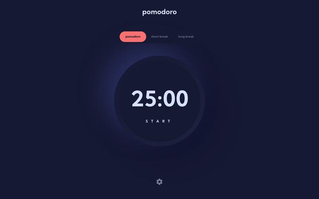 Frontend Mentor Functional And Customizable Pomodoro Timer Built W