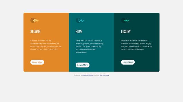 Frontend Mentor | 3-Column-Preview Card Component using HTML ,CSS and BOOTSTRAP. coding ...