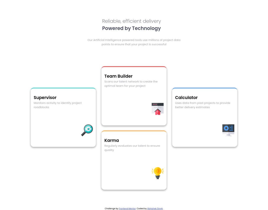 Frontend Mentor | Completed using BEM method, Flex and SASS coding challenge solution
