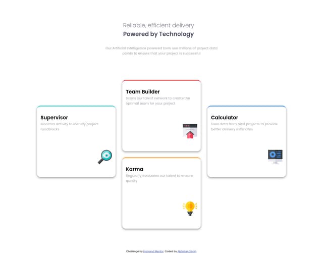 Frontend Mentor | Completed using BEM method, Flex and SASS coding challenge solution