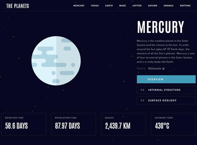 Frontend Mentor | planet facts using next js coding challenge solution
