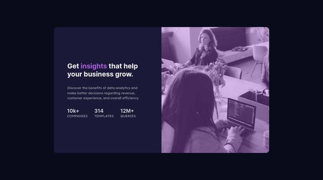 Frontend Mentor | stats-preview-card-component with vanilla css and flexbox coding challenge ...
