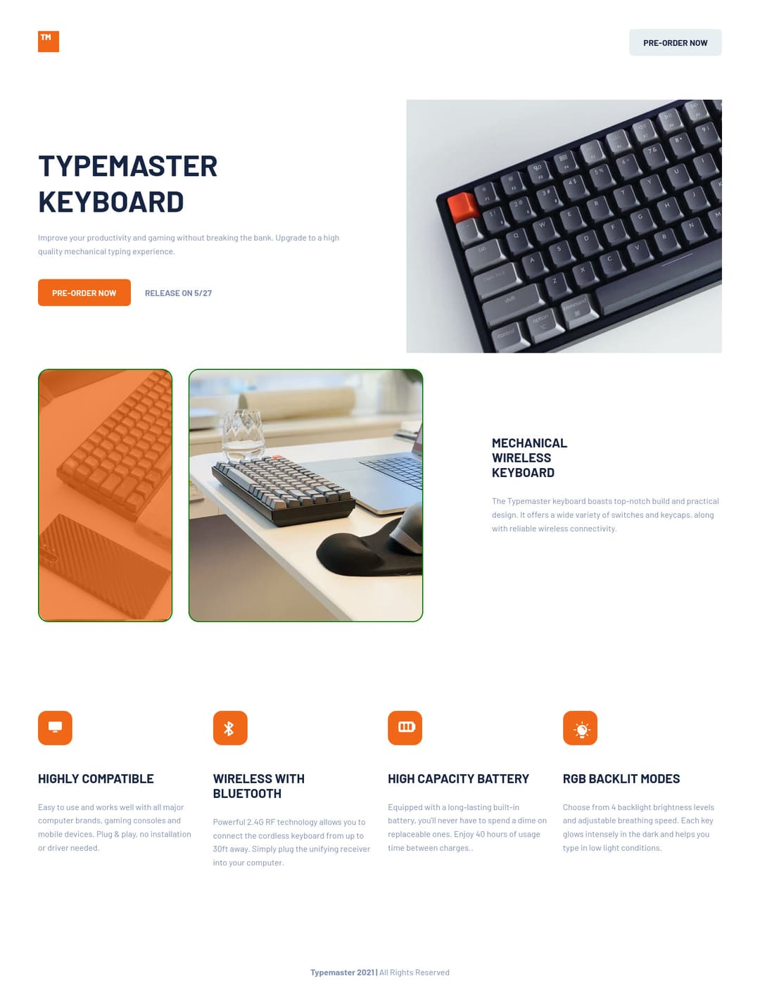 Frontend Mentor | Responsive landing page using React CSS Grid coding challenge solution