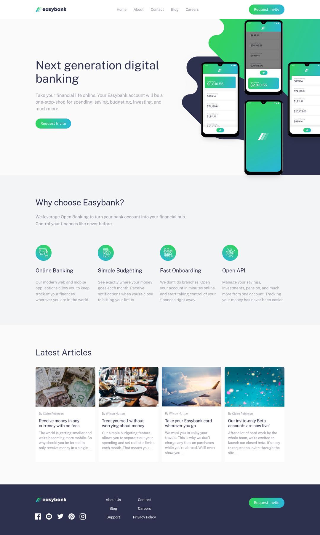 Frontend Mentor | Mobile-first solution using CSS Grid and Flexbox With Sass and React coding ...