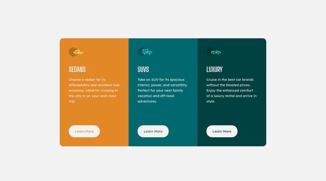 Frontend Mentor | 3-column-preview-card-component-main coding challenge solution
