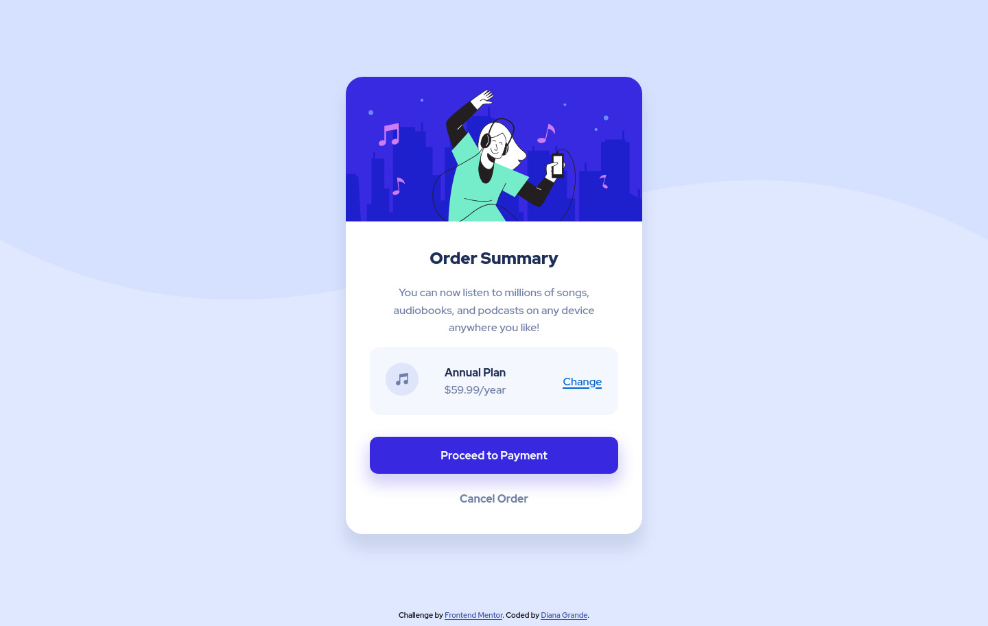 Frontend Mentor | Responsive card using HTML and CSS coding challenge solution
