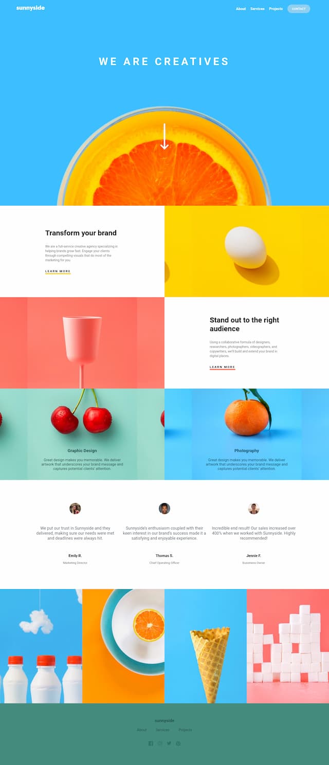 Frontend Mentor | Responsive with css grid flex coding challenge solution