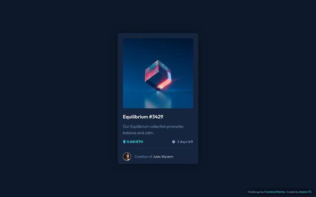 Frontend Mentor | Responsive Card using SCSS and flexbox coding challenge solution