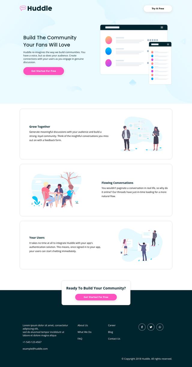 Frontend Mentor | Using Flex Box coding challenge solution