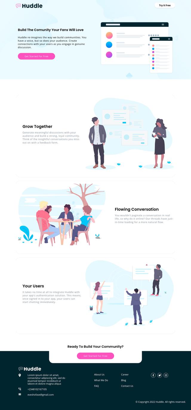 Frontend Mentor | Semantic HTML5 markup CSS custom properties Flexbox coding challenge solution