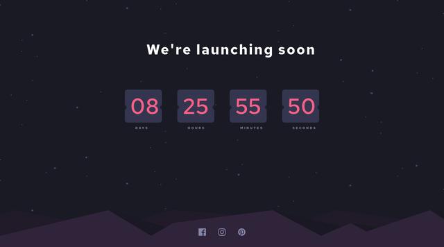 Frontend Mentor | countdown using html and css , javascript coding challenge solution