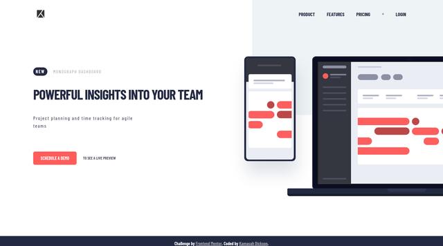 Frontend Mentor | Responsive-Tracking-Intro-Component-made with CSS Flexbox and Grid. coding ...