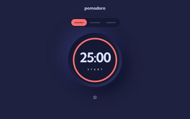 Frontend Mentor | Pomodoro App using NextJS coding challenge solution