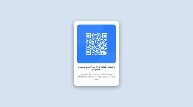 Frontend Mentor | Responsive QR code project using CSS and HTML coding ...
