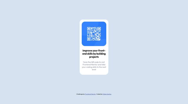 Frontend Mentor | QR Code challenge coding challenge solution