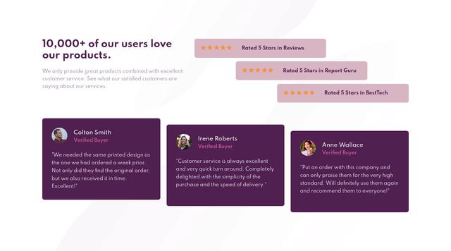 Frontend Mentor | grid and flex coding challenge solution