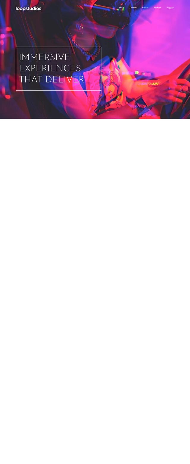 Frontend Mentor | Loopstudios landing page with Flex, reveal animation using JavaScript coding ...