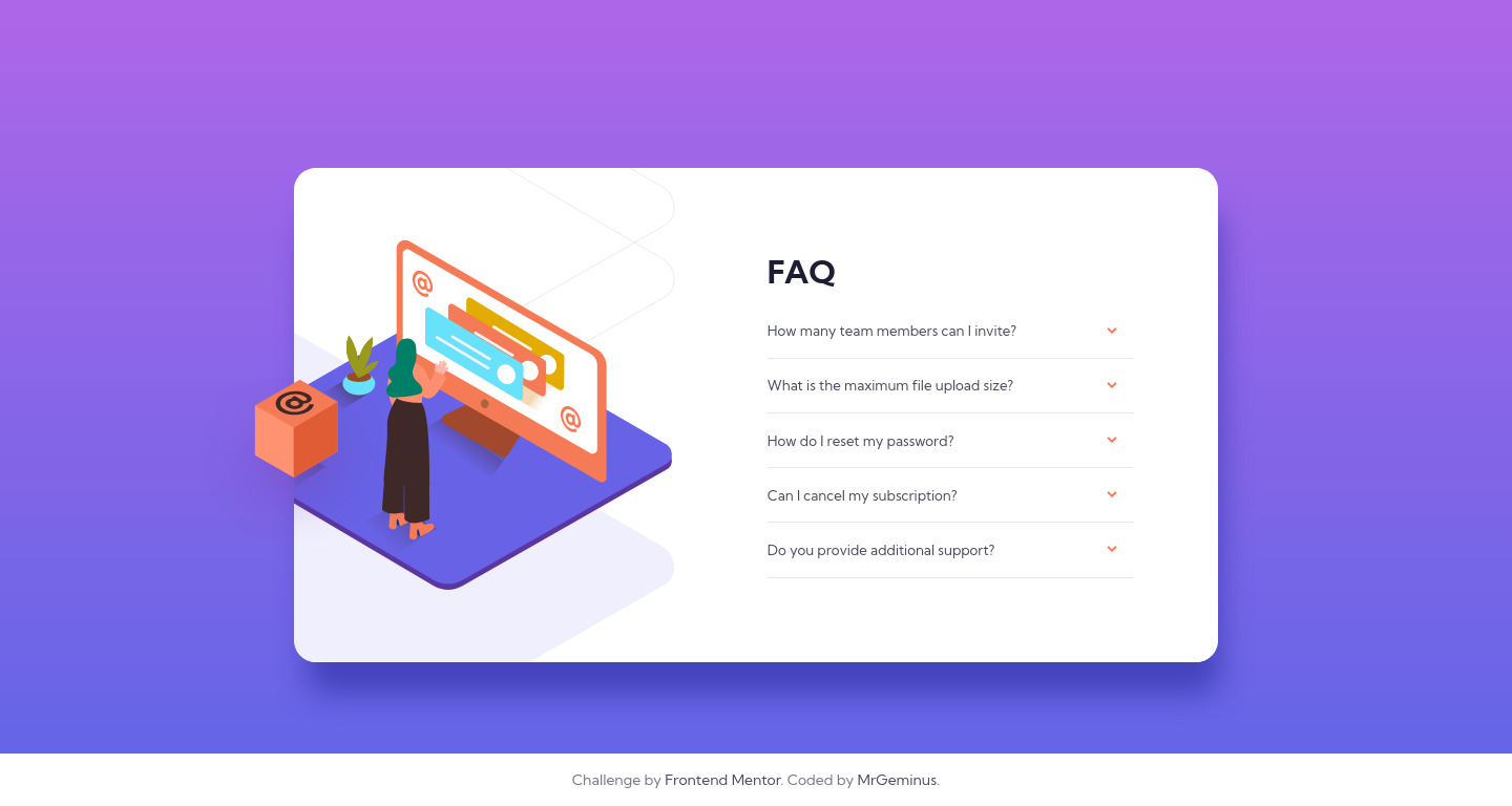 Frontend Mentor | Made with HTML & CSS with focus on accessibility and semantics coding ...