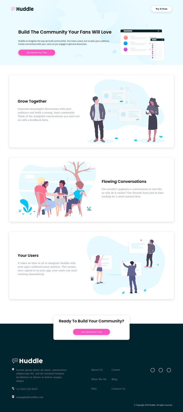 Frontend Mentor | css grid and flexbox coding challenge solution