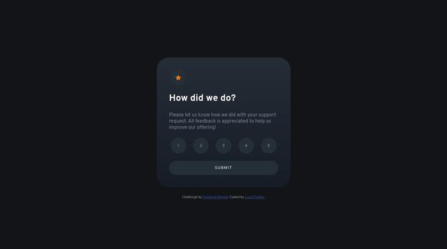 Frontend Mentor Interactive Rating Component Using Flexbox Coding