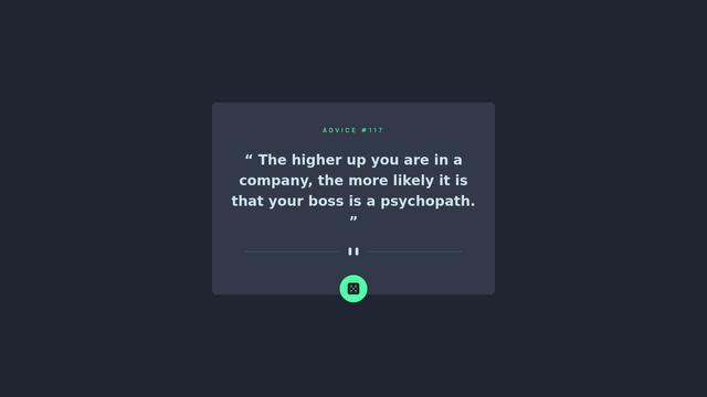 Frontend Mentor Advice Generator App With Tailwindcss Coding