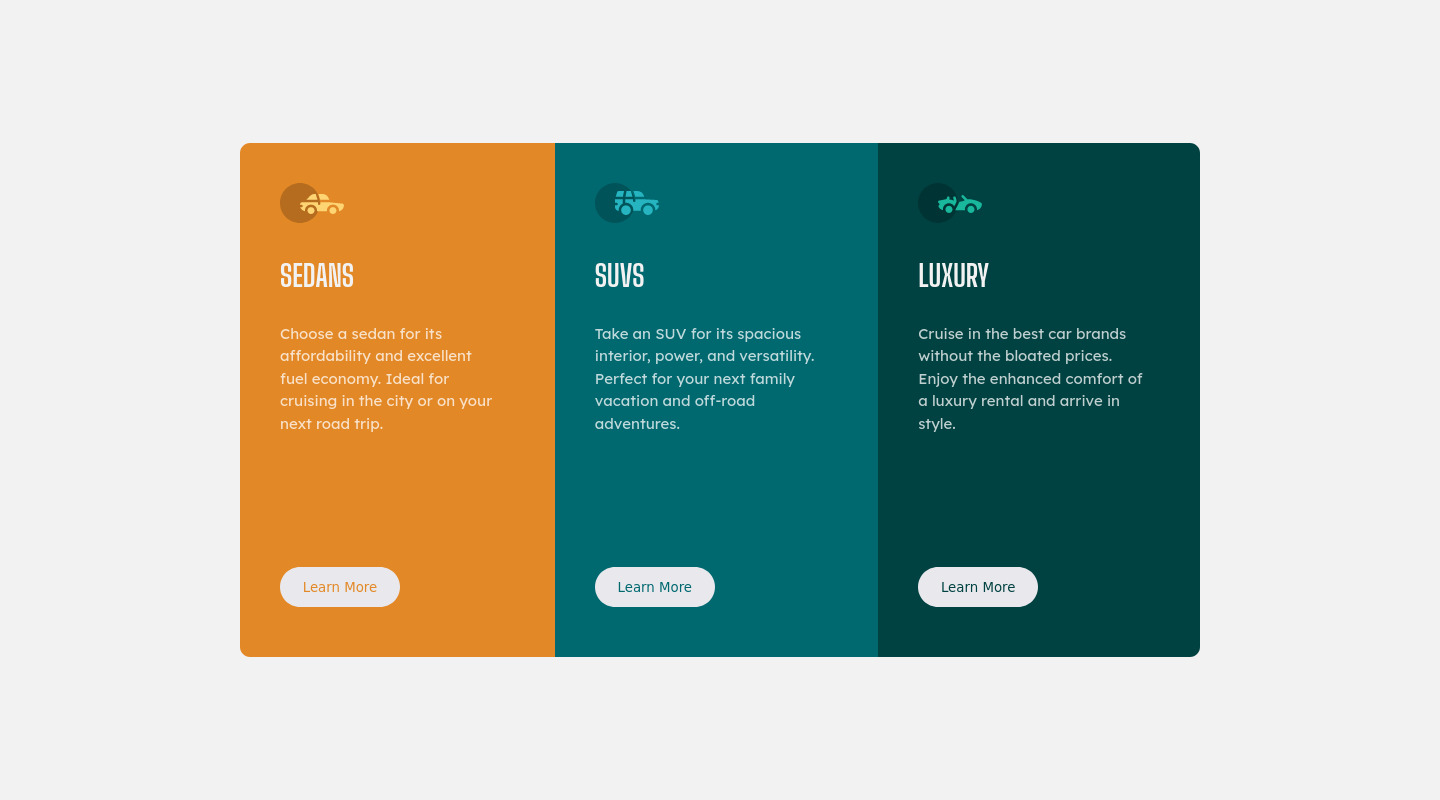 Frontend Mentor | Card component using CSS Flexbox Media Query coding challenge solution
