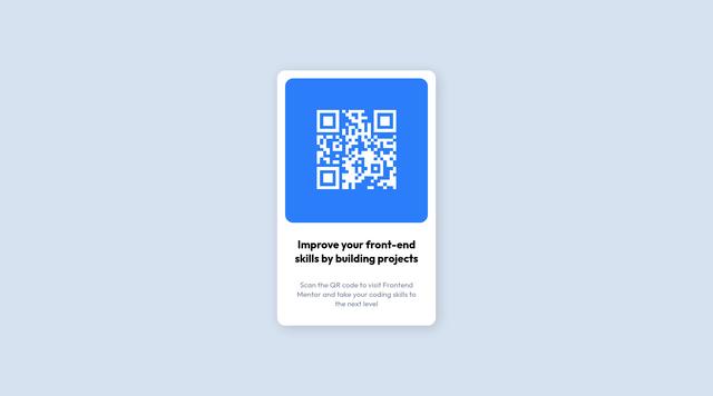 Frontend Mentor | Functional React QR Code Generator with link to page ...