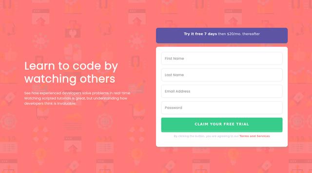Frontend Mentor Intro Sign Up Form With Html Css Js And Bootstrap Coding Challenge Solution