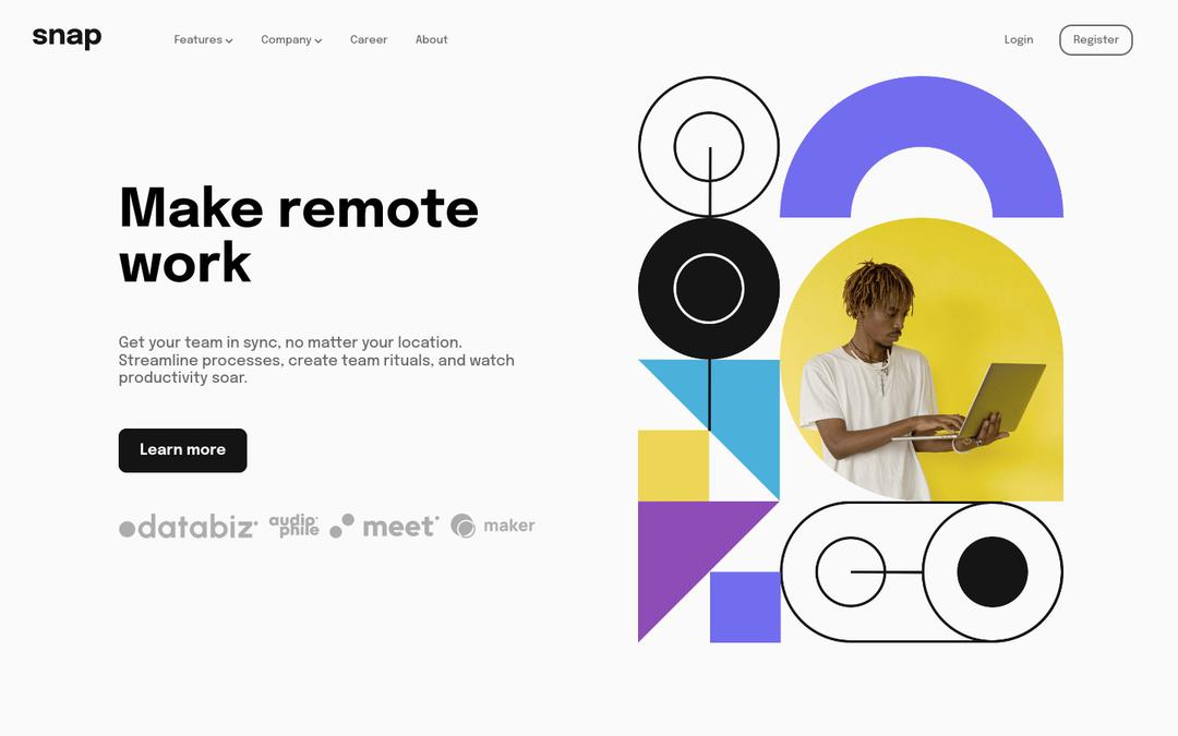 Frontend Mentor | Responsive Frontpage with dropdown menu using CSS and ...