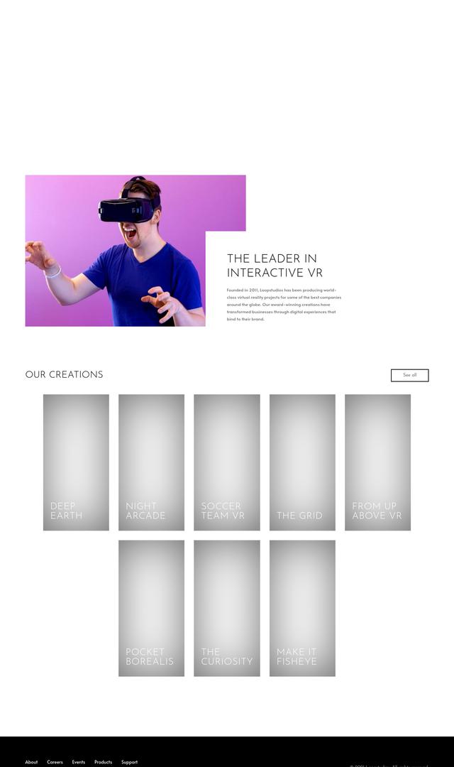 Frontend Mentor | Loopstudios Landing Page made with vanilla JS, HTML and CSS coding challenge ...