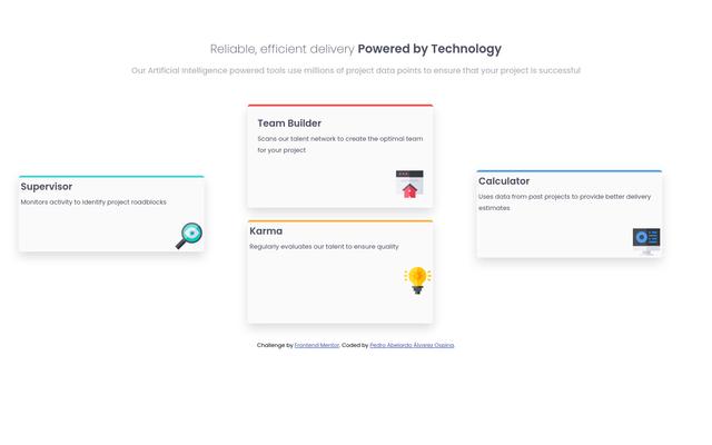 Frontend Mentor | Responsive landing page using CSS and Flexbox coding challenge solution