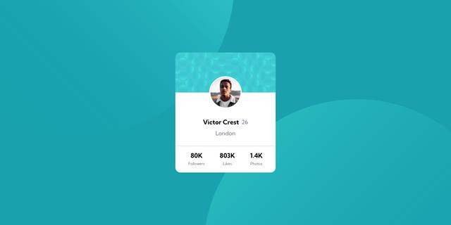 Frontend Mentor Profile Card Component Using Tailwindcss Coding Challenge Solution