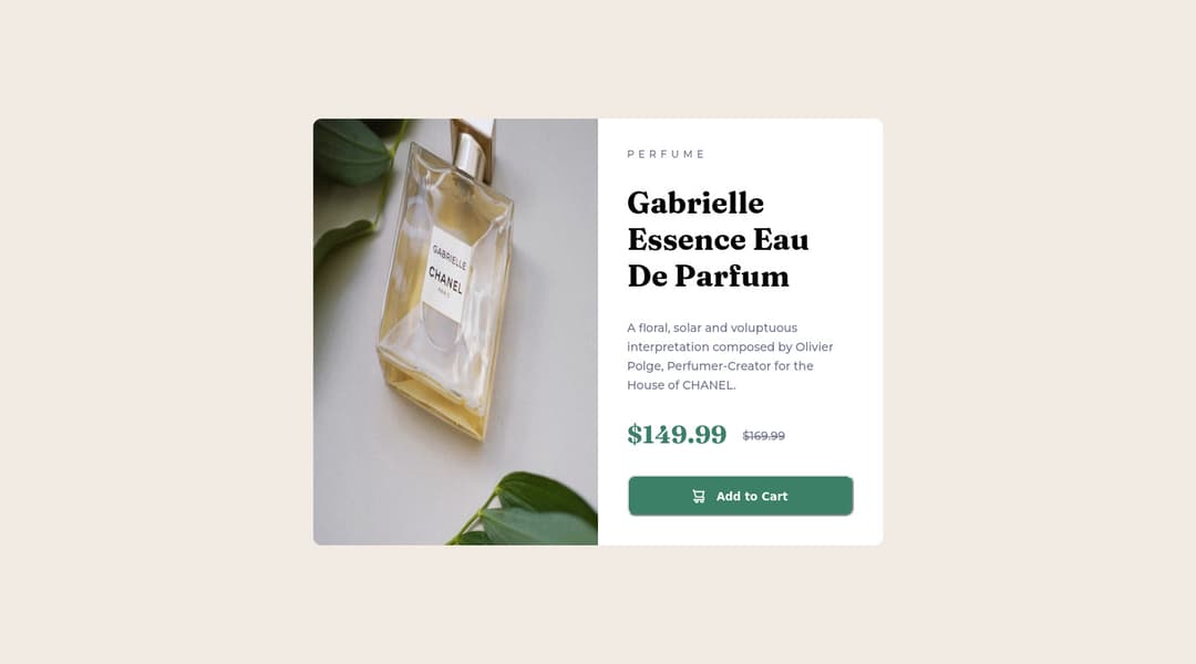 Frontend Mentor | Preview card using flexbox coding challenge solution