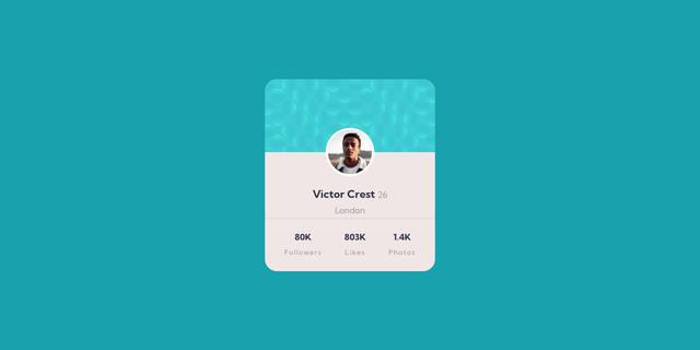 Frontend Mentor | Profile Card Component using html and css coding ...