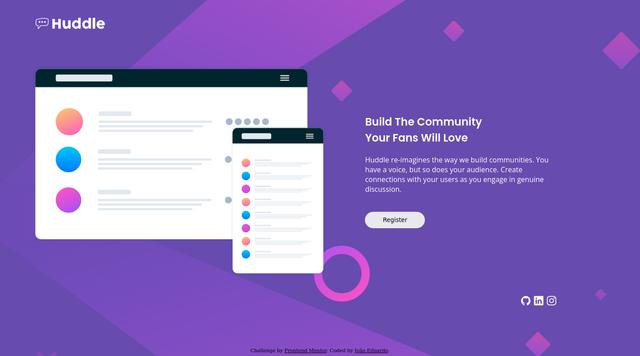 Frontend Mentor | Responsive landing page using CSS Flexbox coding ...