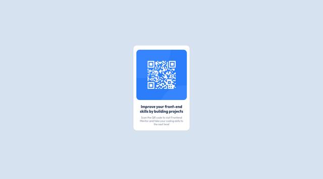 Frontend Mentor Qr Component Using Html And Css Coding Challenge Solution