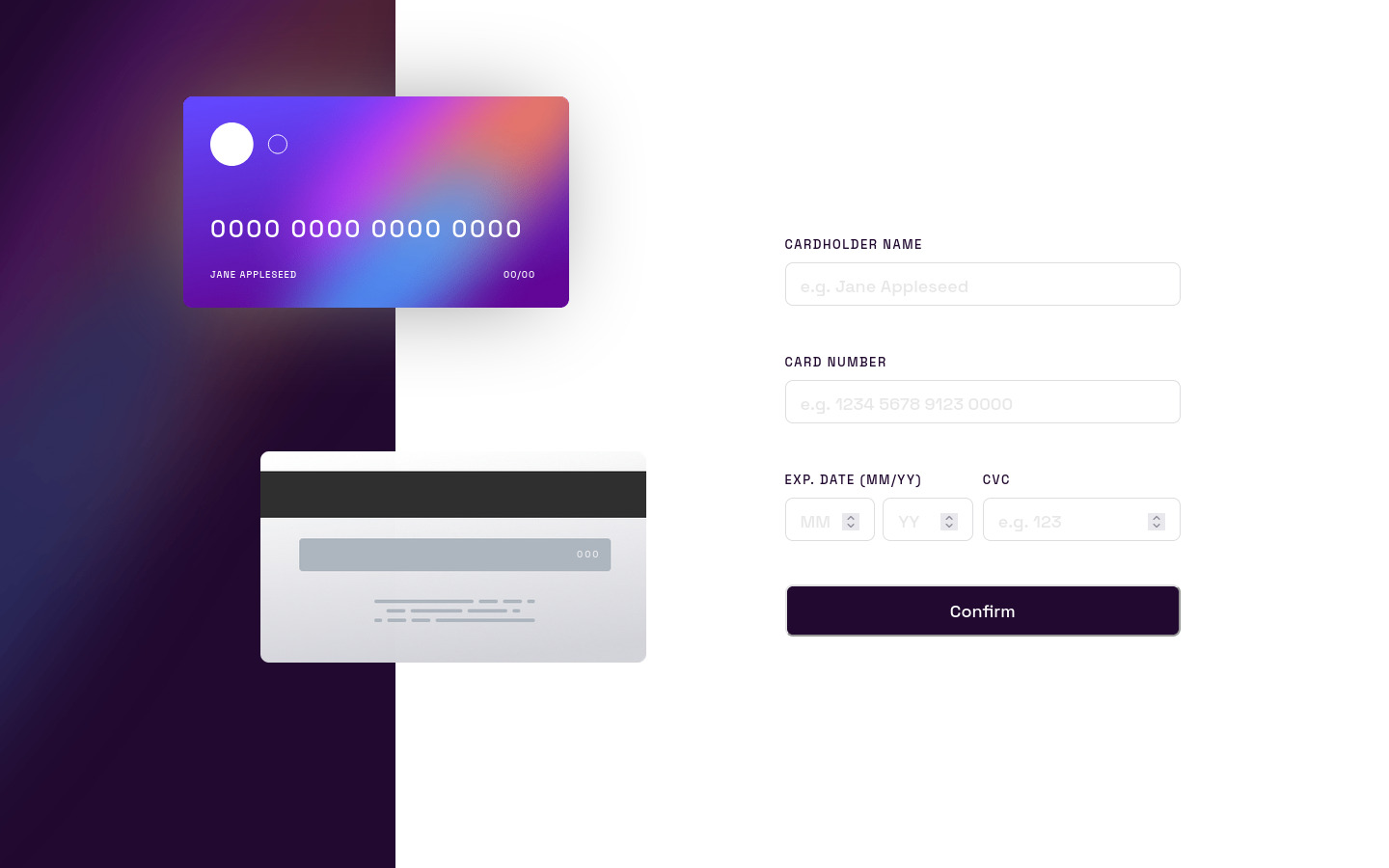 Frontend Mentor | Clean CSS and Vanila JavaScript coding challenge solution