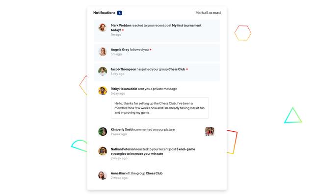 Frontend Mentor Notifications Page Using Angular And Bootstrap Coding Challenge Solution