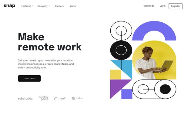 Frontend Mentor | Snap Homepage view ( HTML | CSS | JS ) coding ...