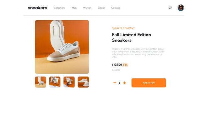 Frontend Mentor | angular ecommerce product page coding challenge solution