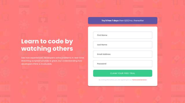 Frontend Mentor Intro Component With Sign Up Form With Html Css