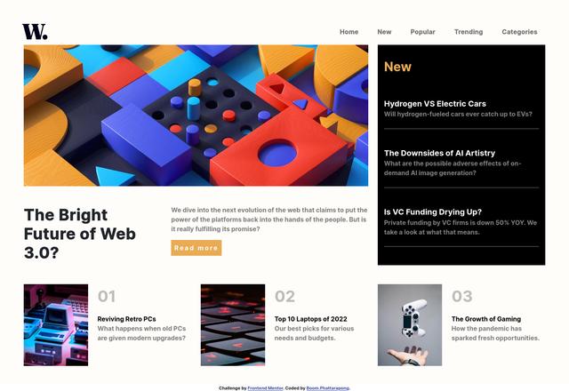 Frontend Mentor | Bootstrap5 coding challenge solution