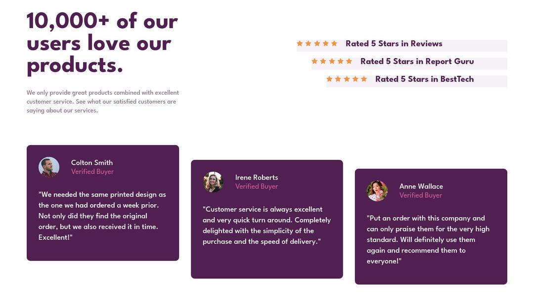 Frontend Mentor | Social proof section using HTML and CSS(Grid and Flex-Box) coding challenge ...