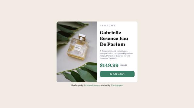 Frontend Mentor Product Preview Card Component Using Html And Css