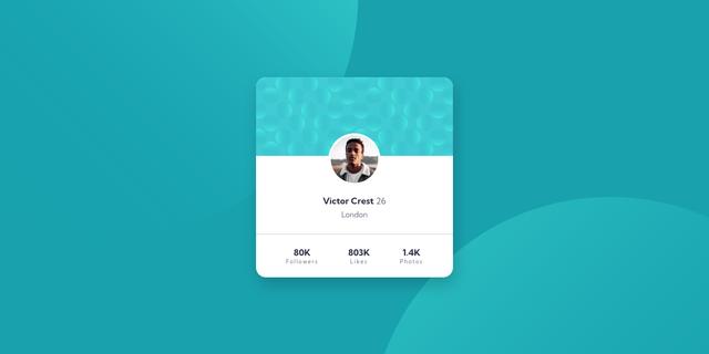 Frontend Mentor | Profile Card Component using React JS and SCSS coding challenge solution
