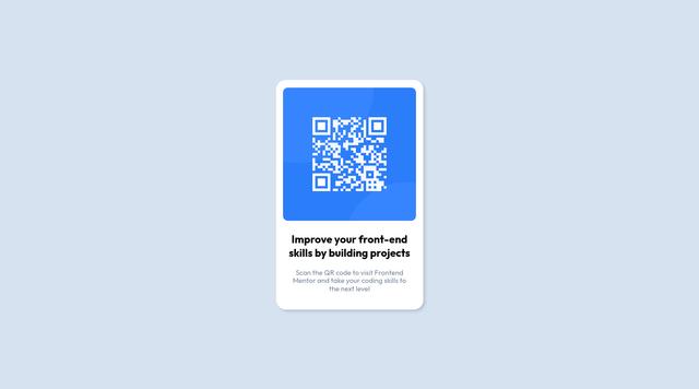 Frontend Mentor | qr-code-component-main coding challenge solution