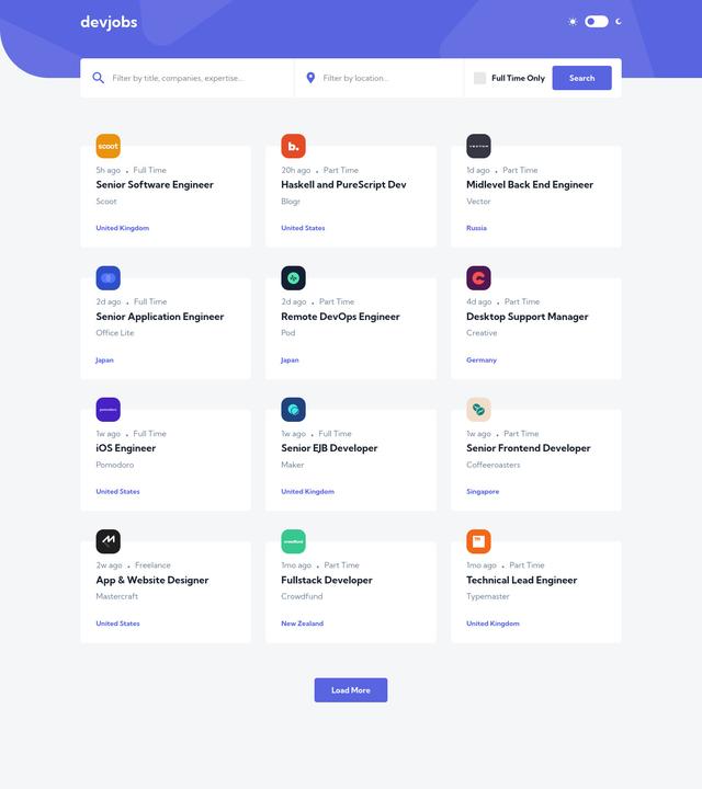 Frontend Mentor | Job board application built in Angular, Angular Material, and Firebase coding ...