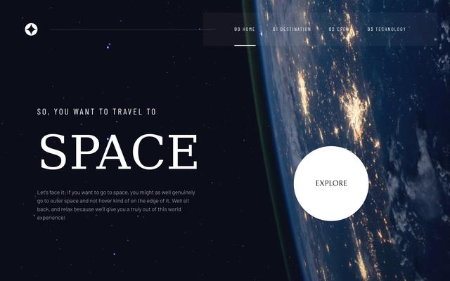 Frontend Mentor Space Tourism Multipage Website Using Reactjs Tailwindcss Vite Coding